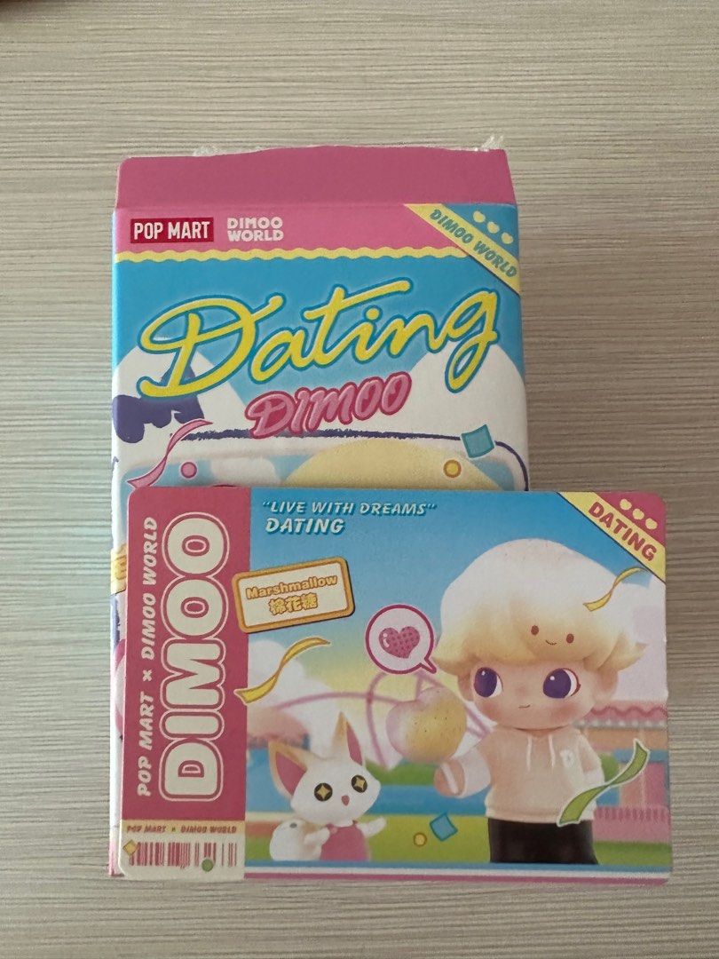 Popmart dimoo dating , Hobbies & Toys, Toys & Games on Carousell
