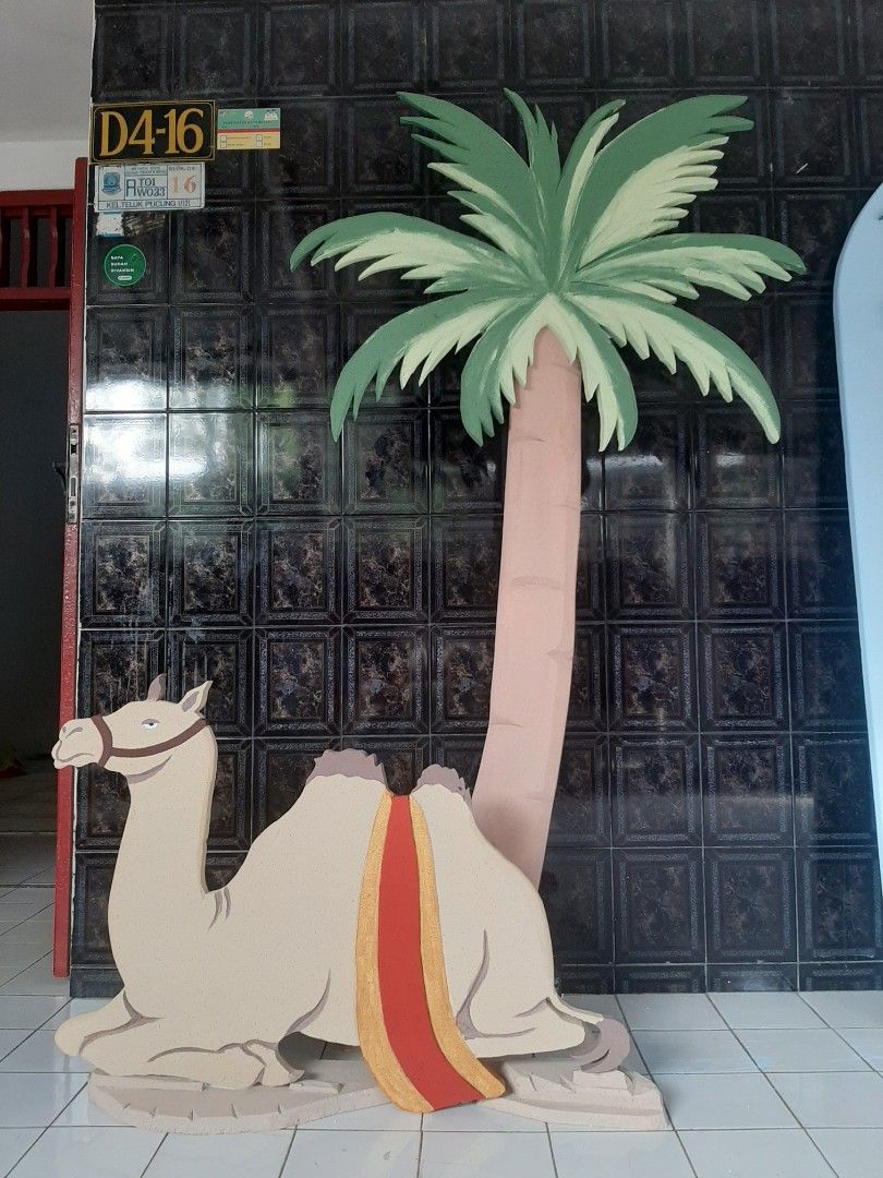 Dekorasi styrofoam ramadhan idul fitri kantor , sekolah ,hotel dll ...