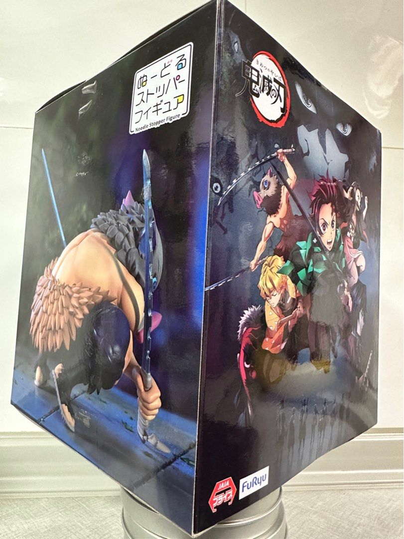 Demon Slayer Kimetsu no Yaiba Inosuke Hashibara Noodle Stopper Figure ...