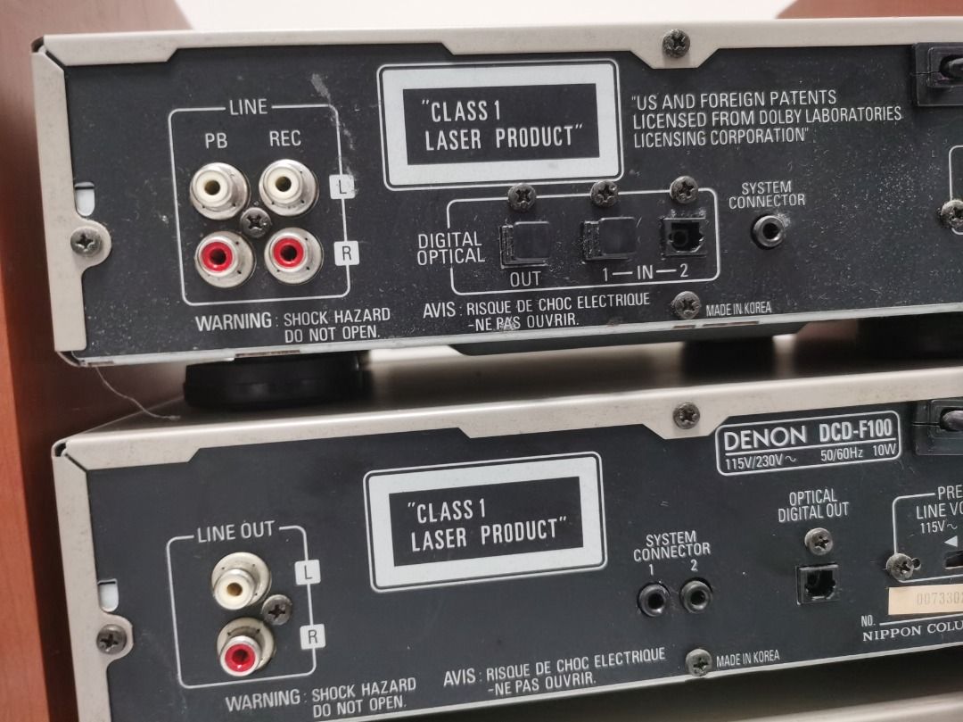 DENON MINI HIFI PERSONAL COMPONENT SYSTEM/AM-FM STEREO AMPLIFIER DRA ...