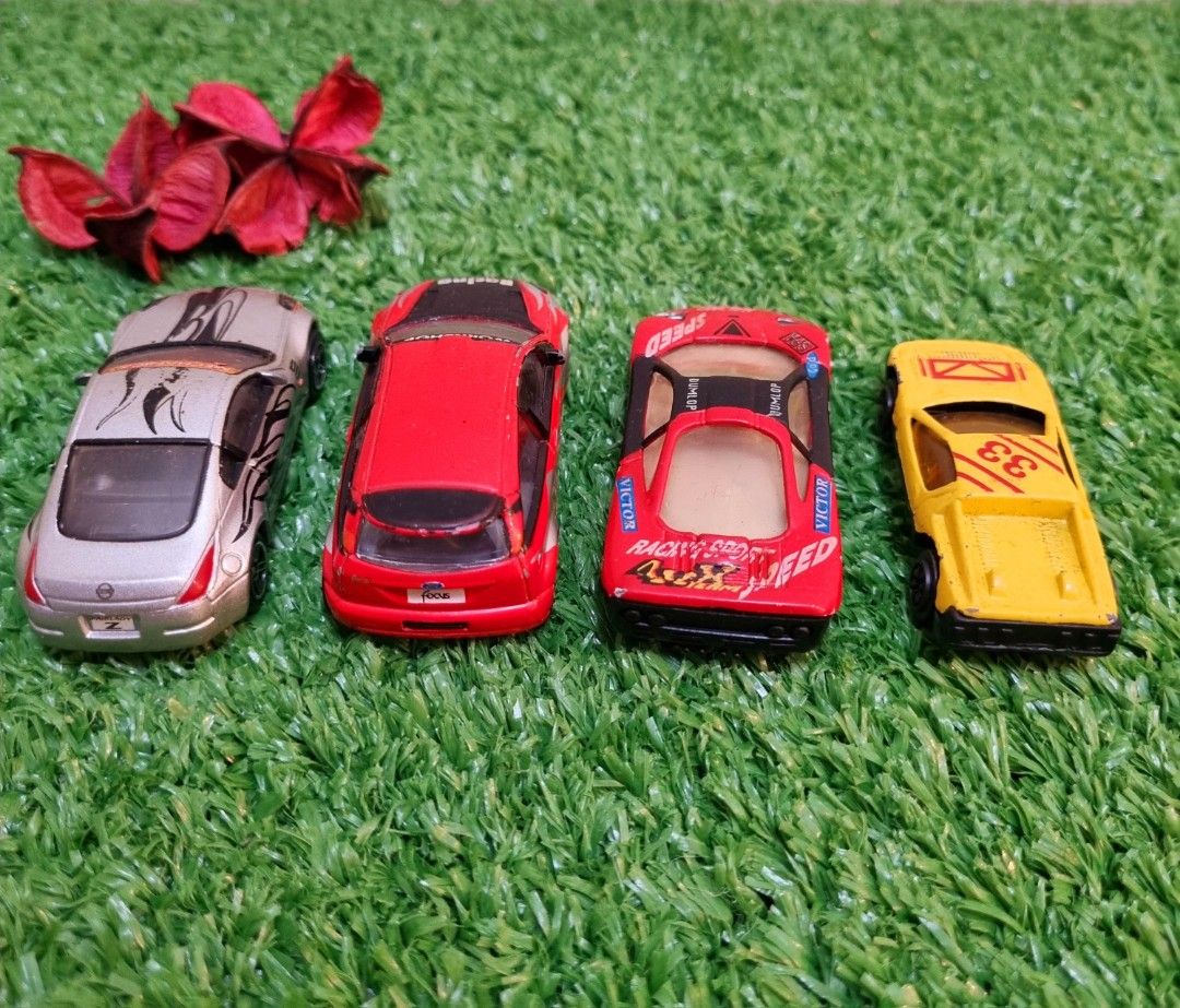 Diecast Car - Set 4 units, Hobbies & Toys, Toys & Games on Carousell