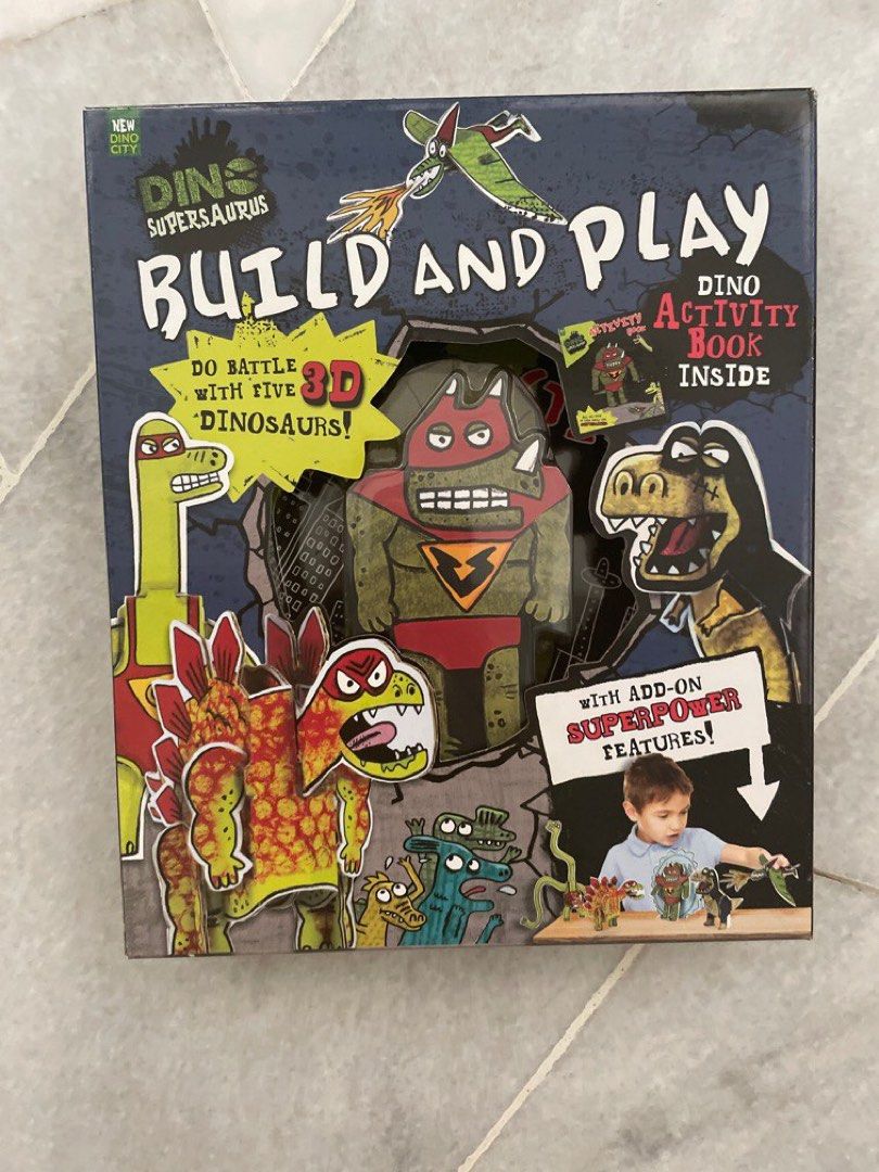 Dino build & play, Hobbies & Toys, Toys & Games on Carousell