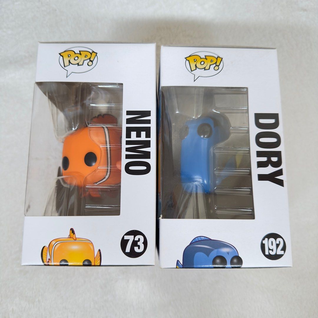 [VAULTED] Disney Nemo and Dory Funko Pop Set on Carousell