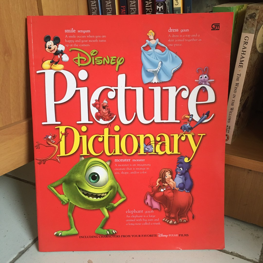 DISNEY PICTURE DICTIONARY ORIGINAL - BUKU KAMUS BAHASA INGGRIS ...