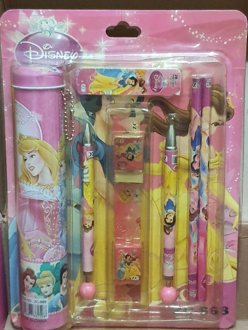 Disney Princess Stationery Set on Carousell