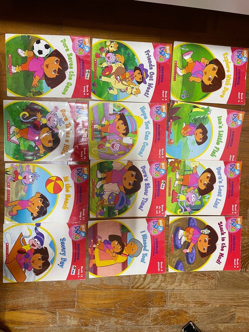 Dora the explorer phonics reading program, Hobbies & Toys, Books ...