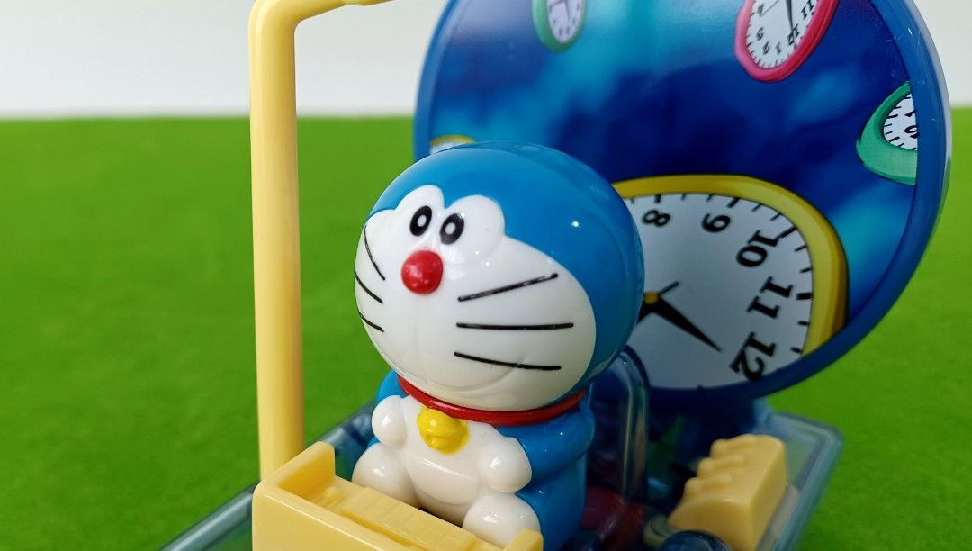 Doraemon visible Time Machine Mcd toy, Hobbies & Toys, Toys & Games on ...