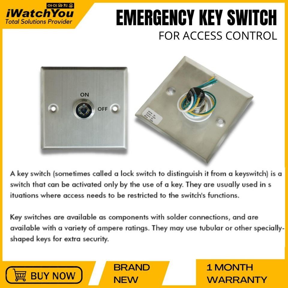 Emergency Key Switch / Access Control Key Switch on Carousell