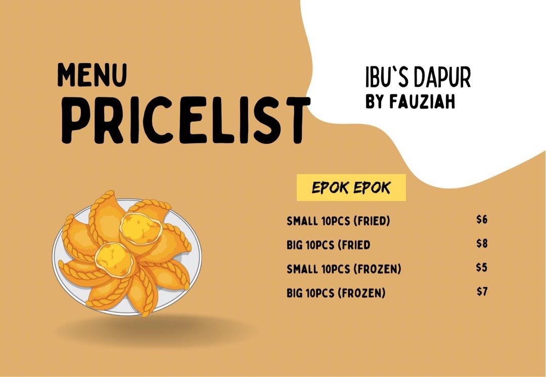 Epok Epok (CurryPuff), Food & Drinks, Local Eats on Carousell