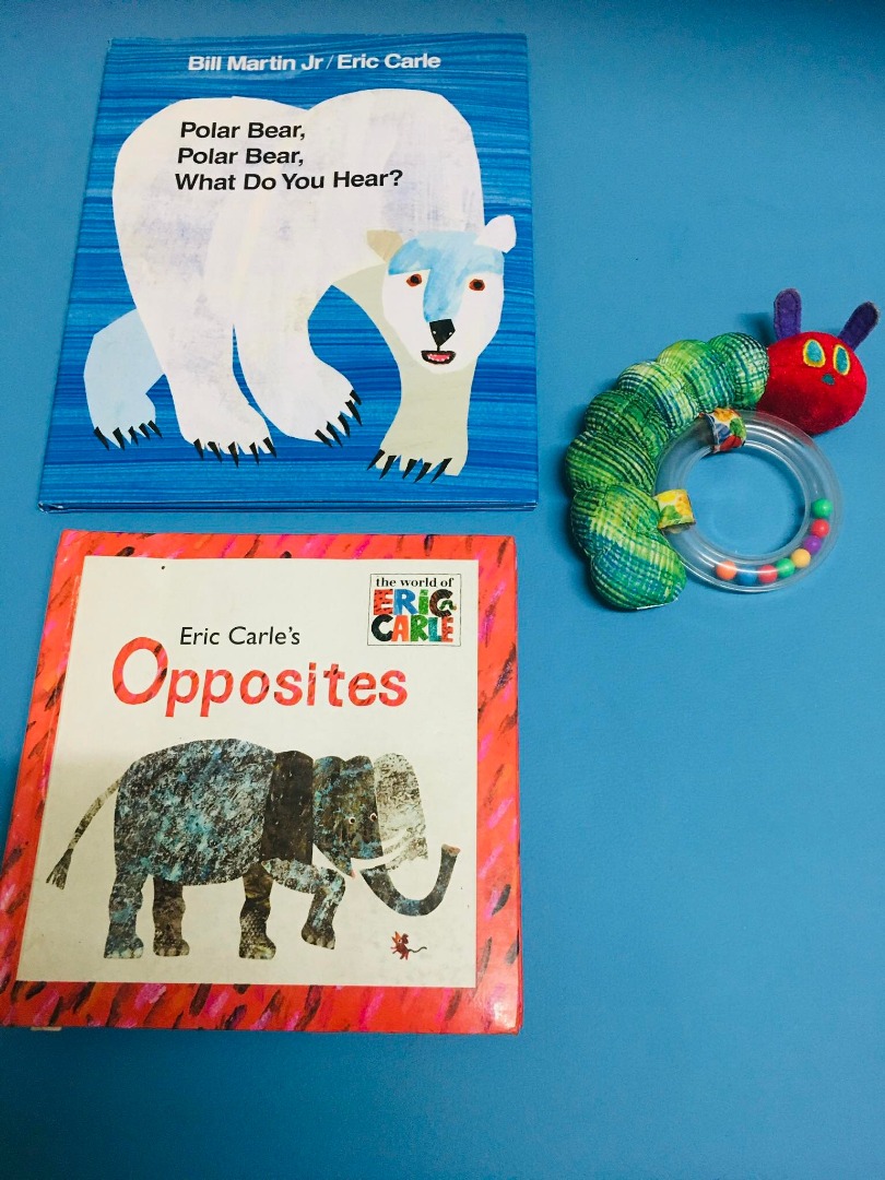 Eric Carle Books and Toy Bundle on Carousell