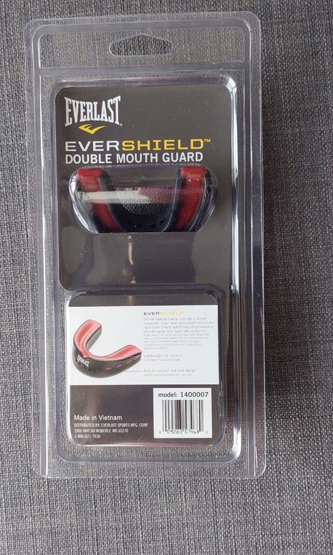 Everlast Evershield Double Mouthguard, Sports Equipment, Other Sports ...