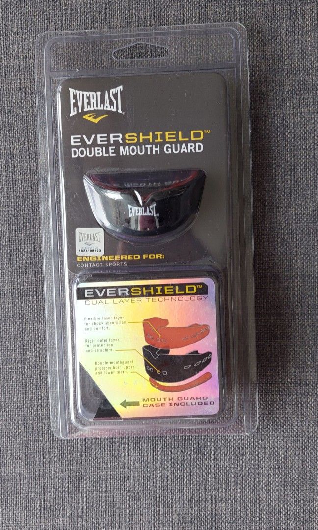 Everlast Evershield Double Mouthguard, Sports Equipment, Other Sports ...