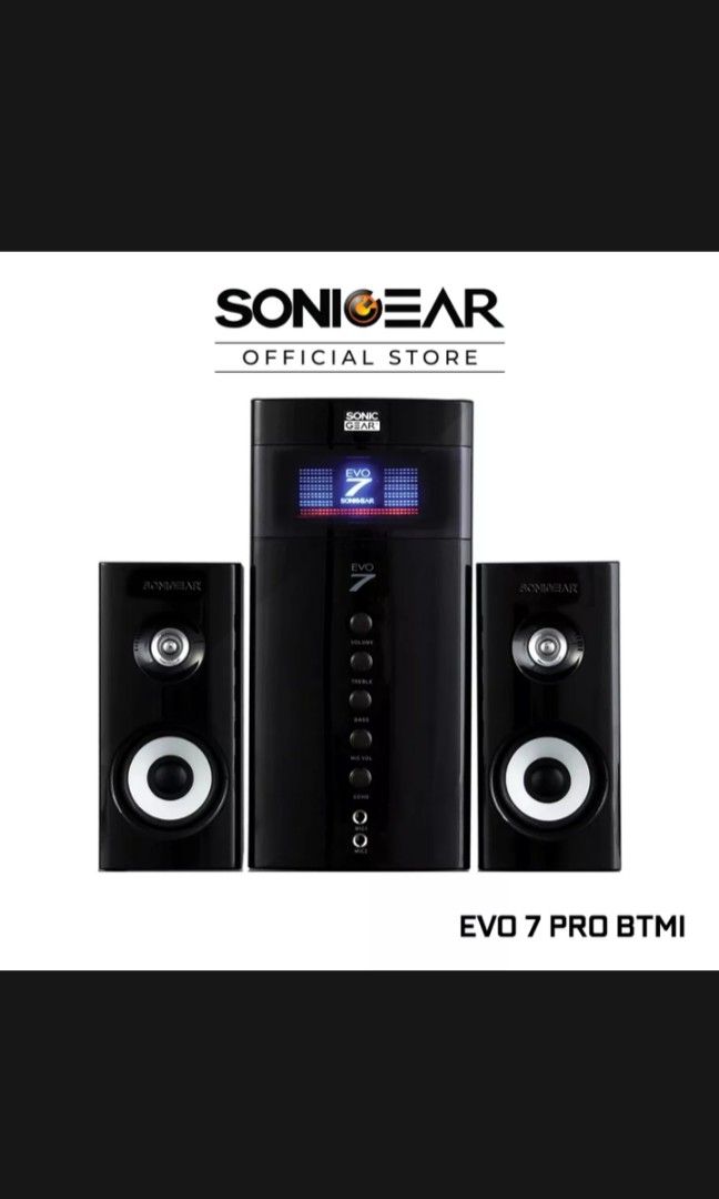 evo 7 pro sonicgear, Audio, Soundbars, Speakers & Amplifiers on Carousell