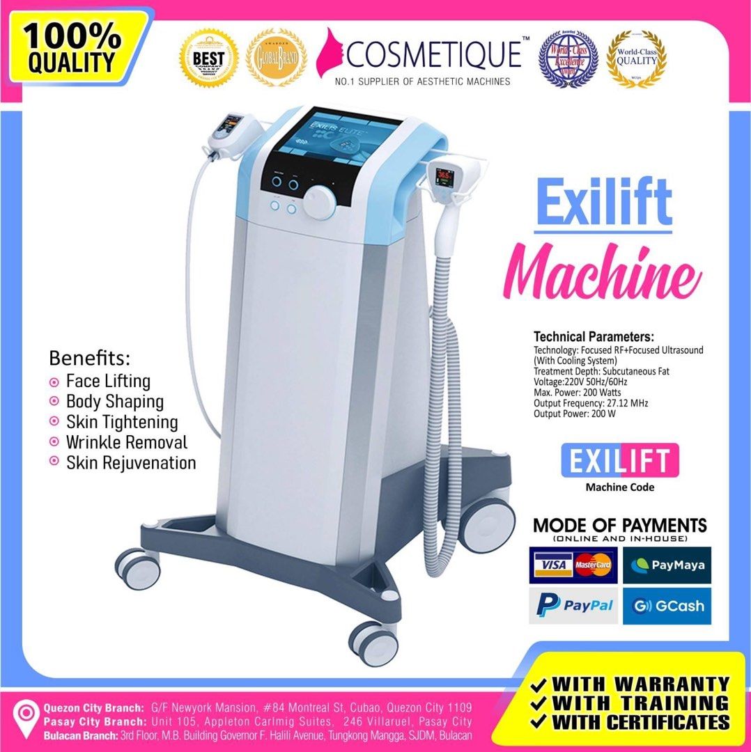 Exilift Face And Body Contouring Lifting Slimming Machine on Carousell