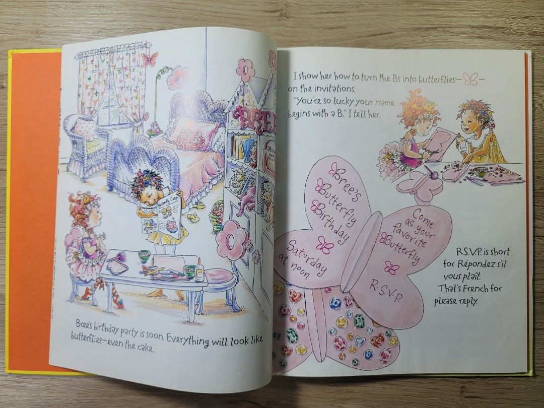 Fancy Nancy Bonjour, Butterfly, Hobbies & Toys, Books & Magazines ...