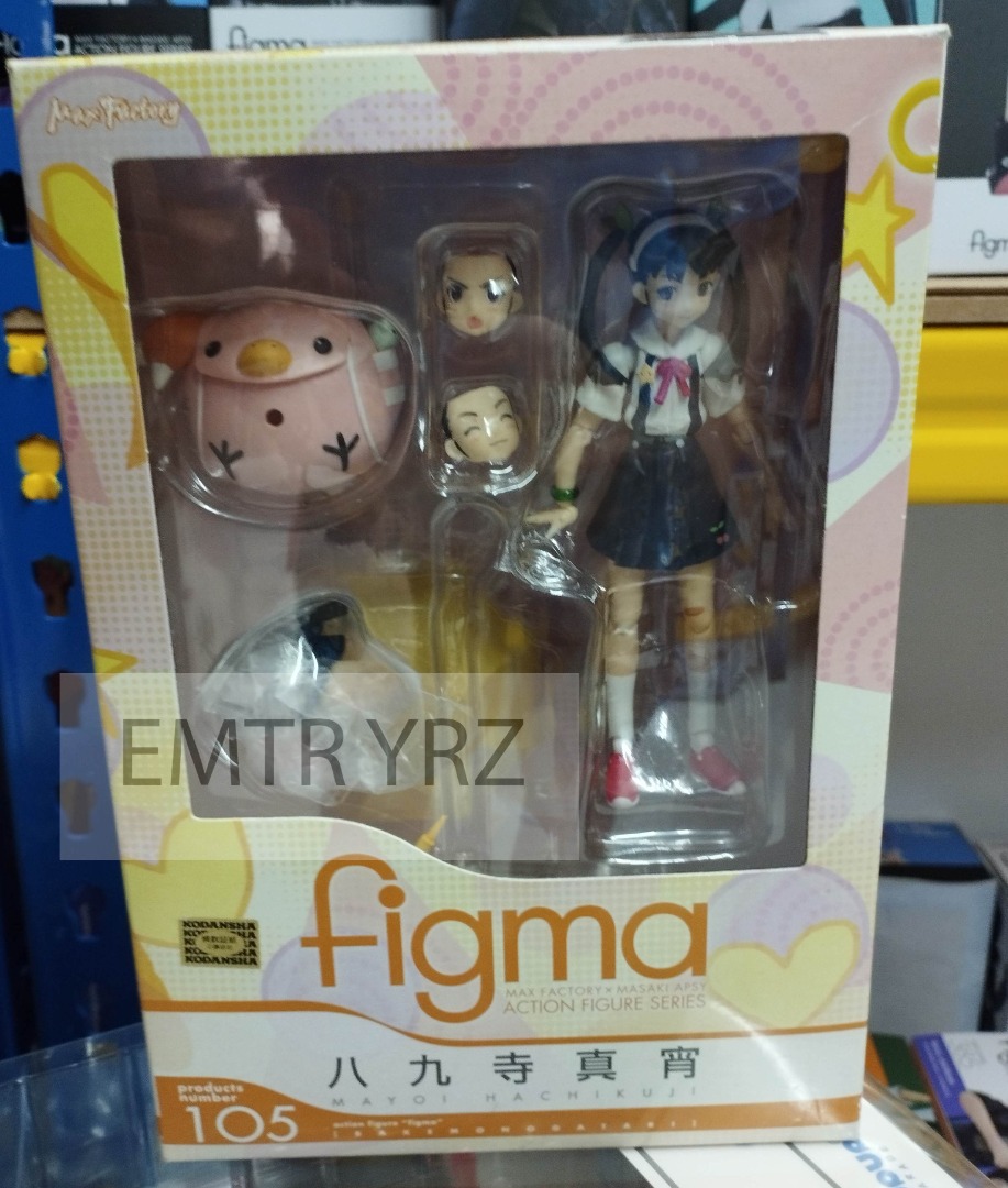 Figma 105 Mayoi Hachikuji, Hobbies & Toys, Toys & Games on Carousell