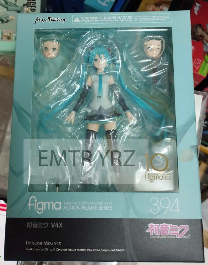 figma 394 Hatsune Miku V4X, Hobbies & Toys, Toys & Games on Carousell