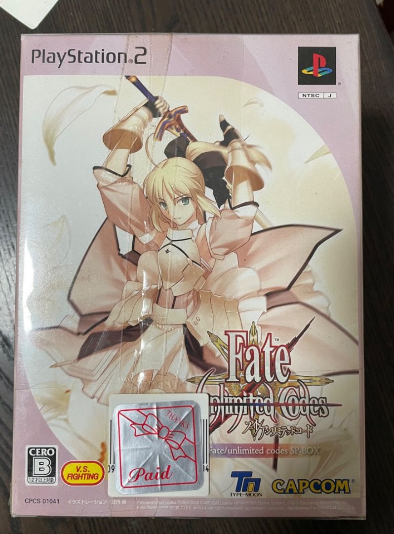 Figma SP-004 Saber Lily Fate unlimited codes PS2 特別版, 興趣及遊戲, 玩具 & 遊戲類 ...