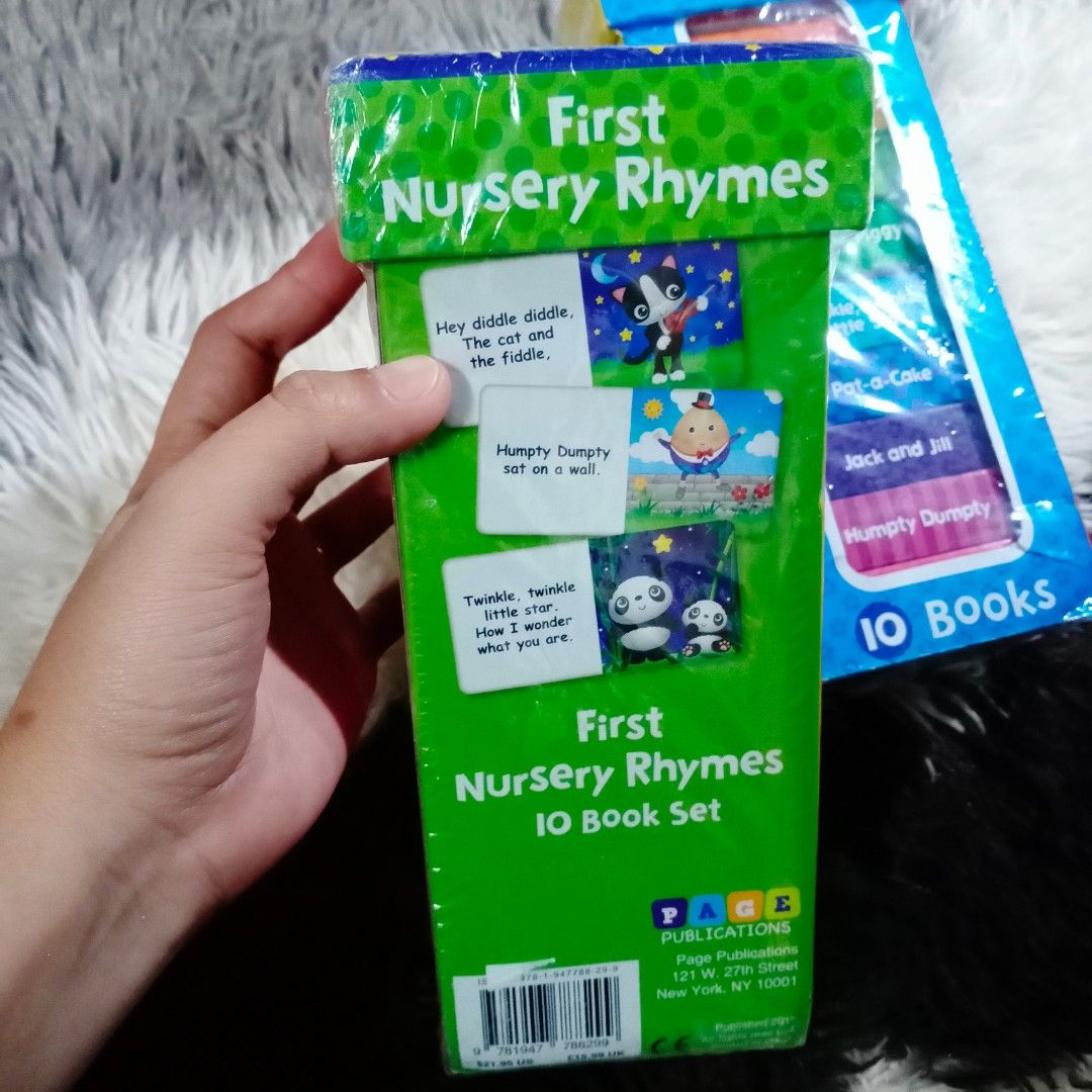 First nursery rhymes box set on Carousell