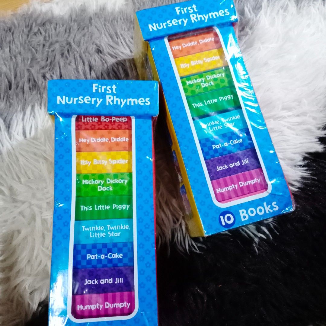 First nursery rhymes box set on Carousell