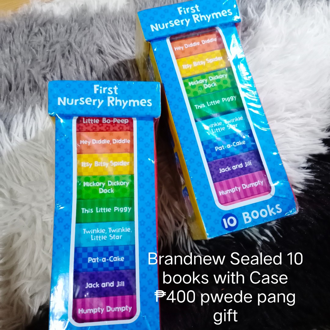 First nursery rhymes box set on Carousell