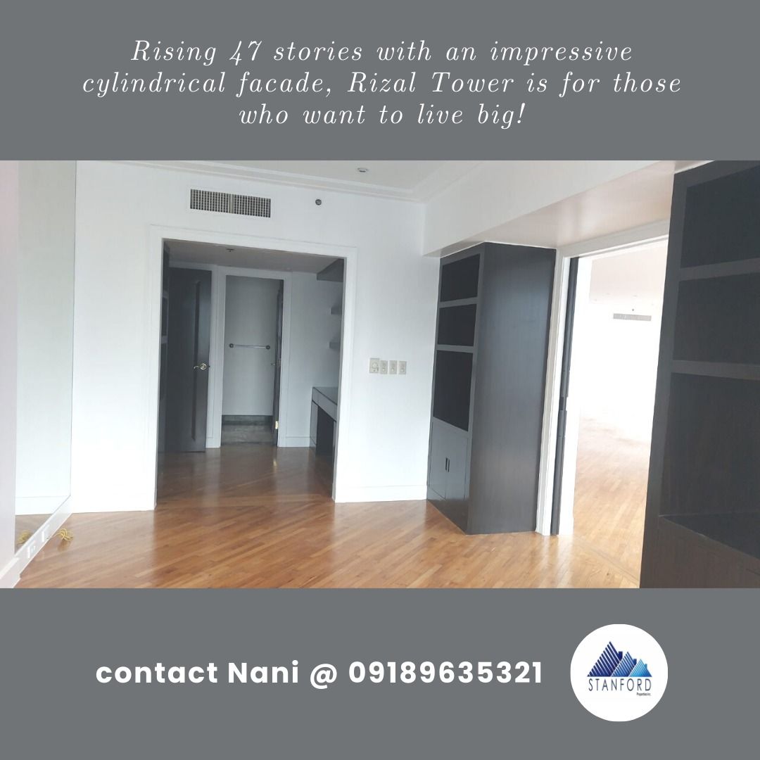 FOR RENT Rizal Tower Rockwell, Property, Rentals, Apartments & Condos ...