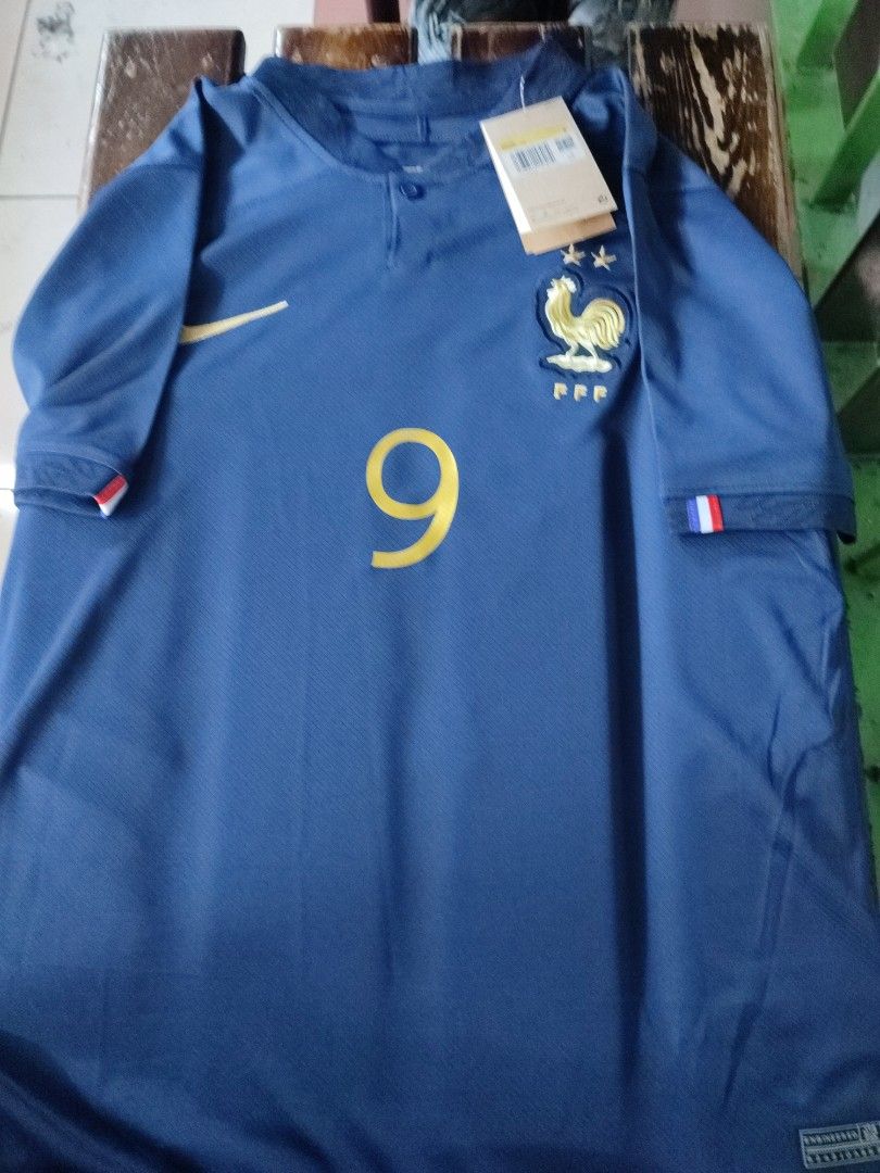 France home Jersey 2022+ namset, Men's Fashion, Activewear on Carousell