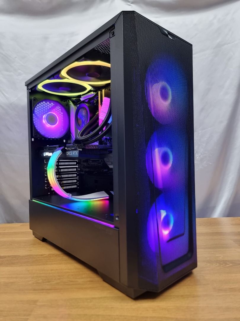 [FREE DELIVERY] Nezuko Kamado DEMON SLAYER FAN CUSTOM GAMING PC / RYZEN ...