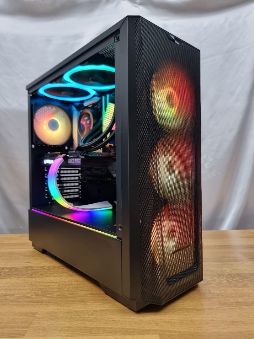 [FREE DELIVERY] Nezuko Kamado DEMON SLAYER FAN CUSTOM GAMING PC / RYZEN ...