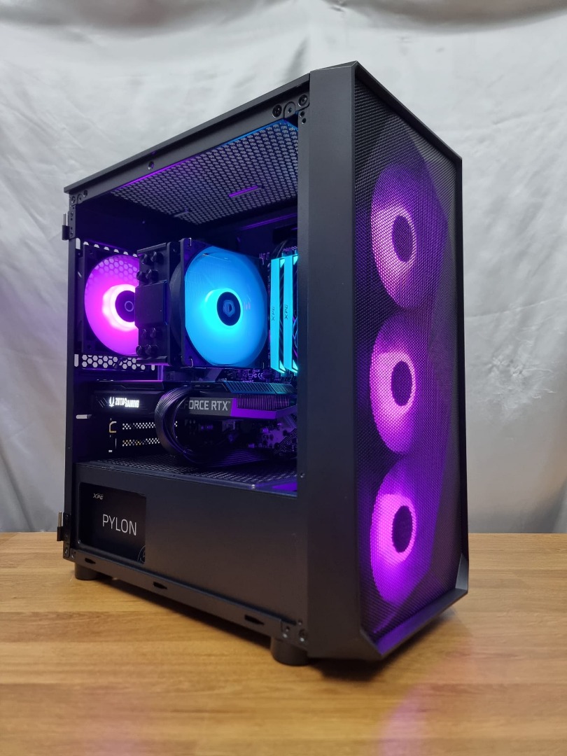 [FREE DELIVERY] RYZEN 5 5600 (6 CORE 12 THREADS) + 16GB 3200MHZ ADATA D41 ARGB RAM + 1TB LEXAR ...