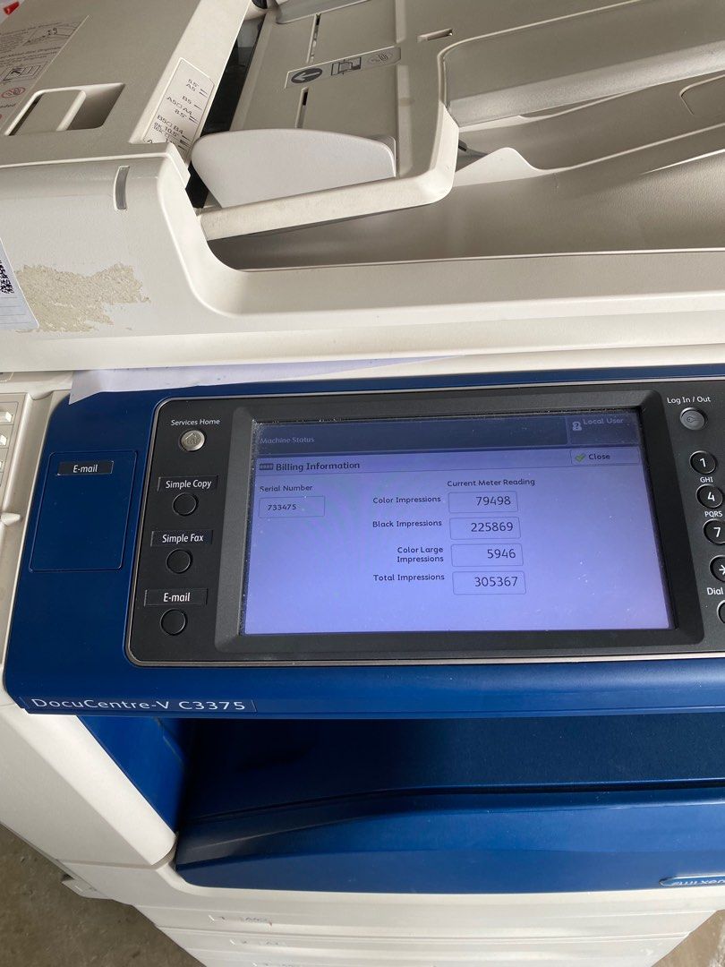 Fuji Xerox VC3375 A3 Colour copier only @$1588, Computers & Tech, Printers, Scanners & Copiers ...