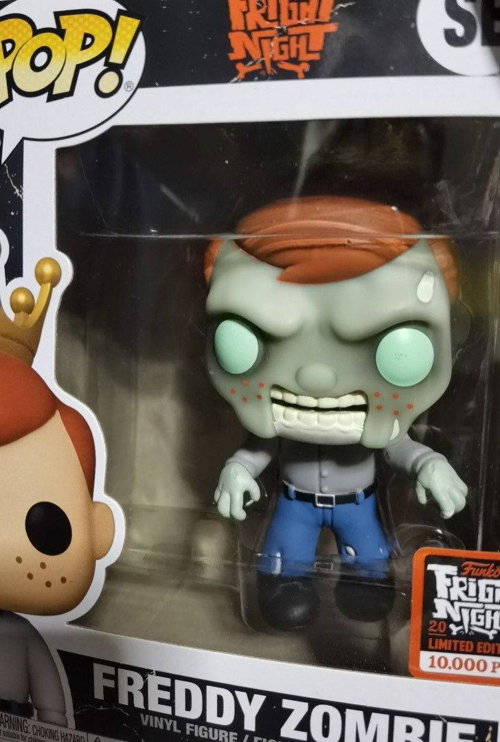Funko Disney Pixar Buzz Lightyear remix pop & Freddy zombie limited ...