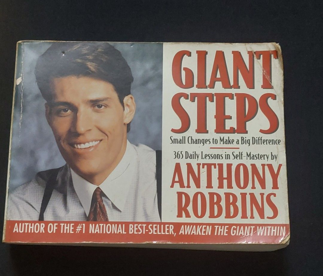 Giant Steps by Tony Robbins, Hobbies & Toys, Books & Magazines, Fiction ...
