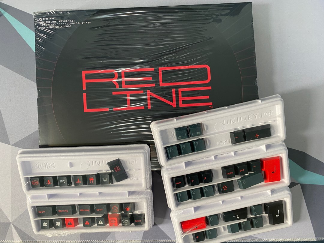 GMK Red Line Base Kit & Addition Kit & Dashboard Kit, 電腦＆科技, 電腦周邊及配件 ...