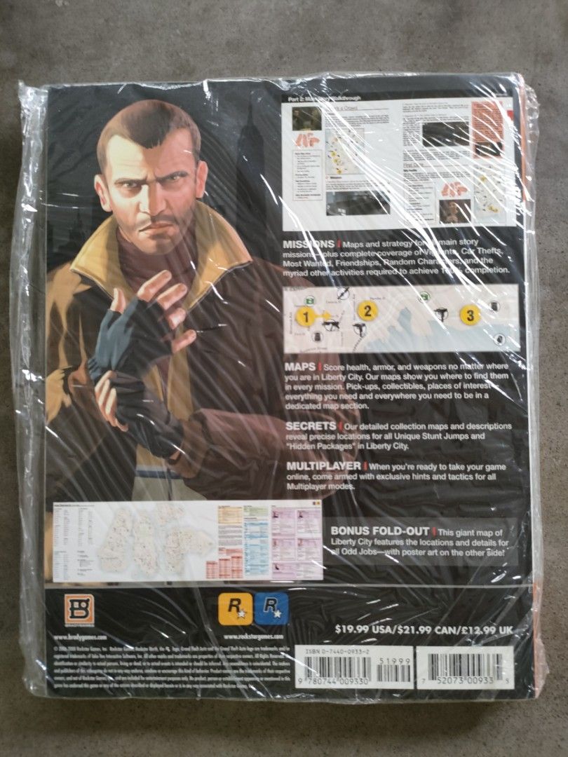 Grand Theft Auto 4 Guidebook GTA IV, Hobbies & Toys, Books & Magazines ...