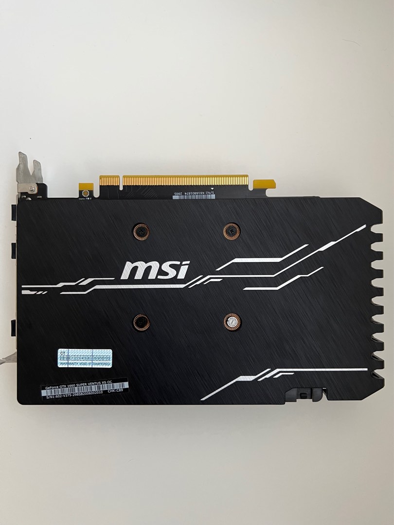 MSI GTX 1660s, Computers & Tech, Parts & Accessories, Computer Parts on ...
