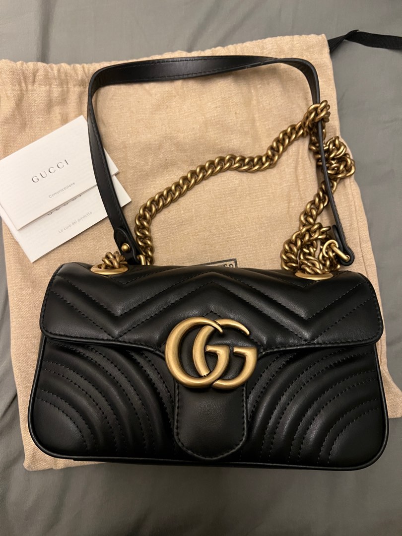 Gucci marmont mini, Women's Fashion, Bags & Wallets, Shoulder Bags on ...