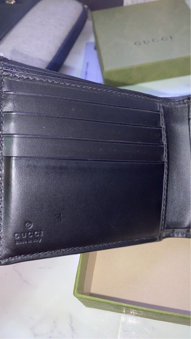 Gucci Wallet Snake Print, Men's Fashion, Watches & Accessories, Wallets ...