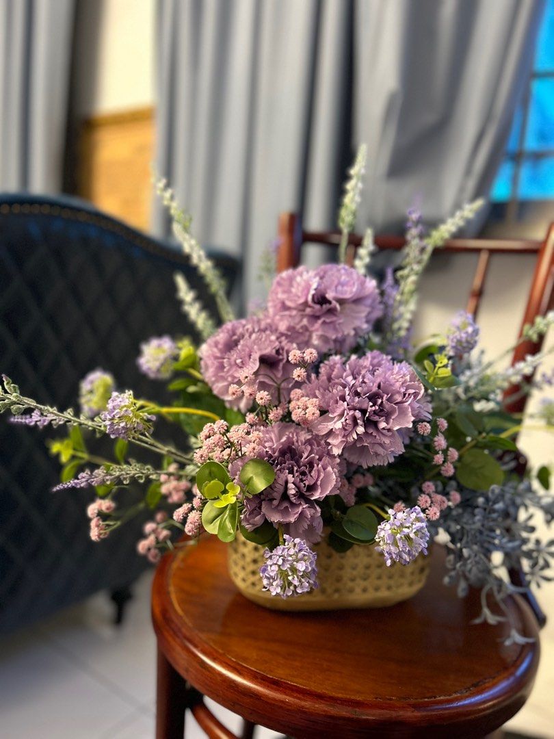 Hari Raya Floral Arrangement, Hobbies & Toys, Stationery & Craft ...