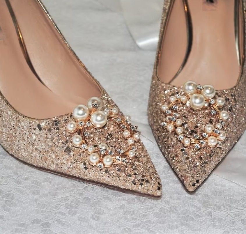 Heels | sparkly 3-inch heels, Women's Fashion, Footwear, Heels on Carousell