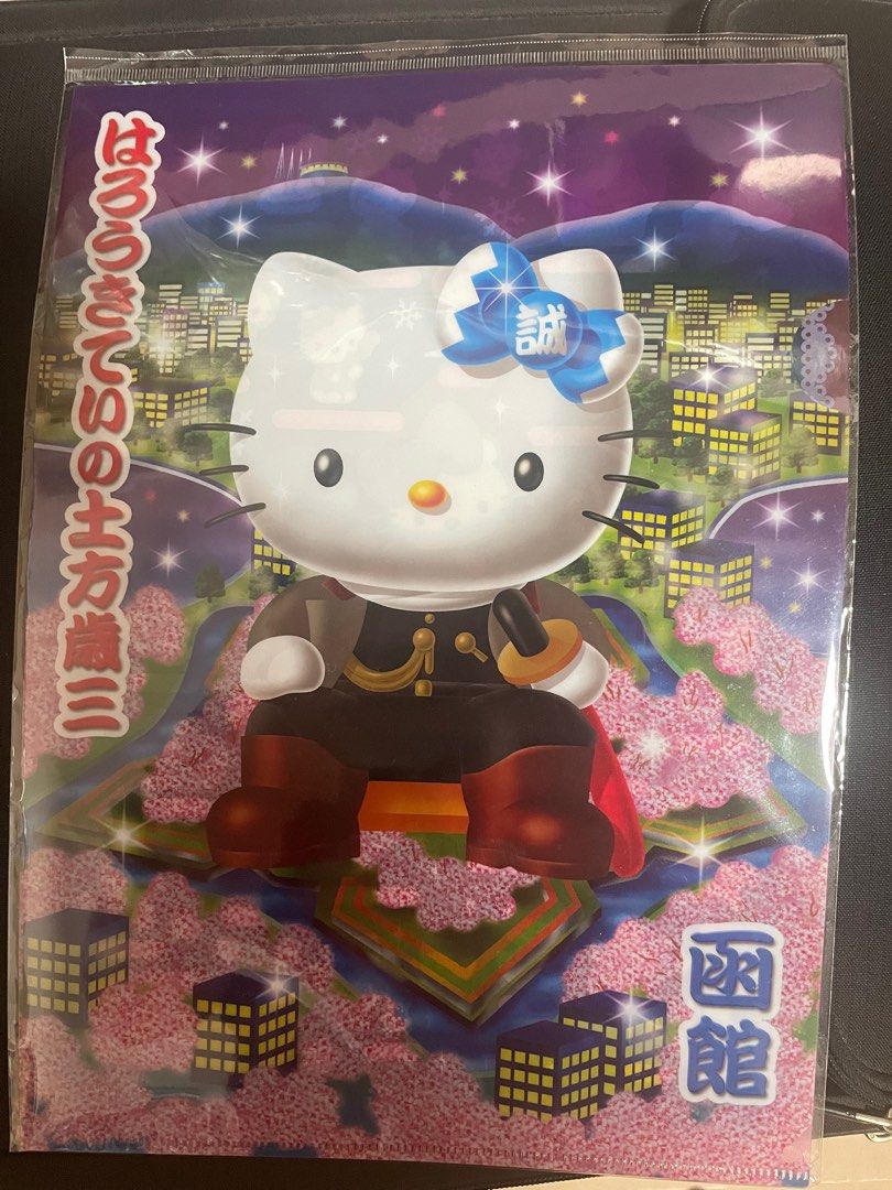 全新Hello Kitty A4 File, 興趣及遊戲, 書本 & 文具, 小朋友書 - Carousell