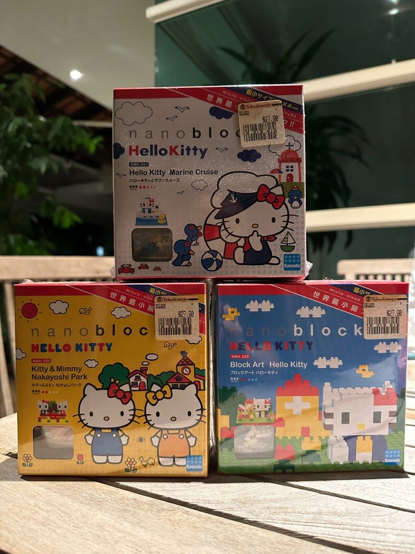 Hello kitty nano block, Hobbies & Toys, Toys & Games on Carousell