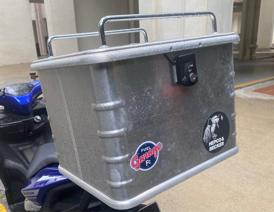 Hepco & Becker 35L Top box, Motorcycles, Motorcycle Accessories on ...