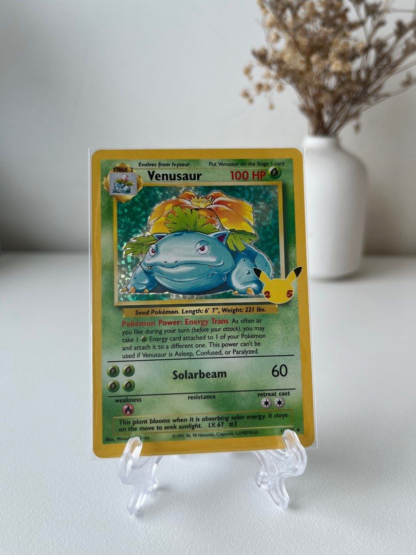 [Holo bleed] Venusaur 25th Pokemon Celebration Classic Collection ...