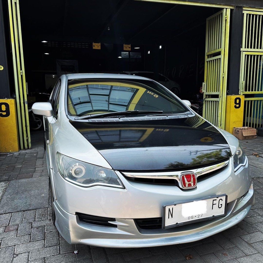 Honda Civic FD1 1.8 A/T 2008 Abu Abu Muda Silver Matic, Mobil & Motor, Mobil untuk Dijual di ...