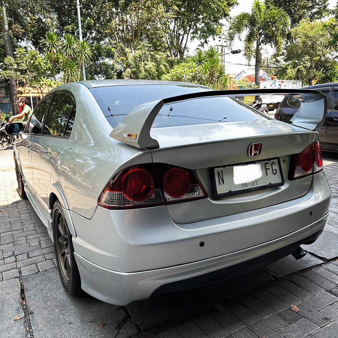 Honda Civic FD1 1.8 A/T 2008 Abu Abu Muda Silver Matic, Mobil & Motor, Mobil untuk Dijual di ...