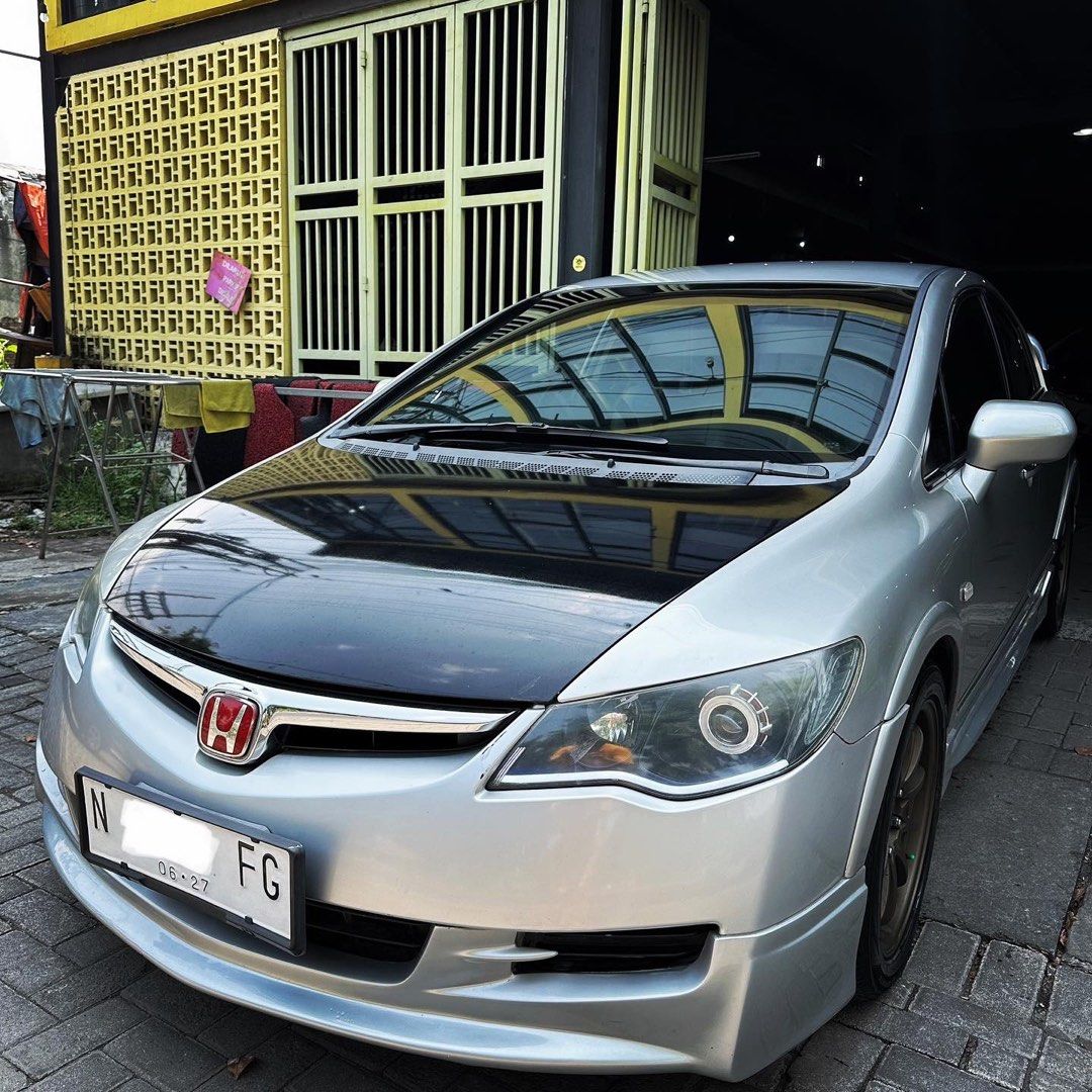 Honda Civic FD1 1.8 A/T 2008 Abu Abu Muda Silver Matic, Mobil & Motor, Mobil untuk Dijual di ...