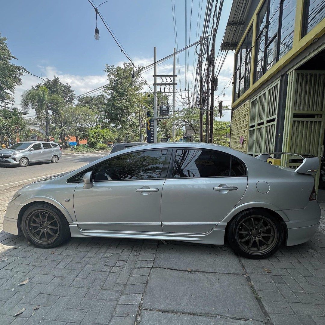 Honda Civic FD1 1.8 A/T 2008 Abu Abu Muda Silver Matic, Mobil & Motor, Mobil untuk Dijual di ...