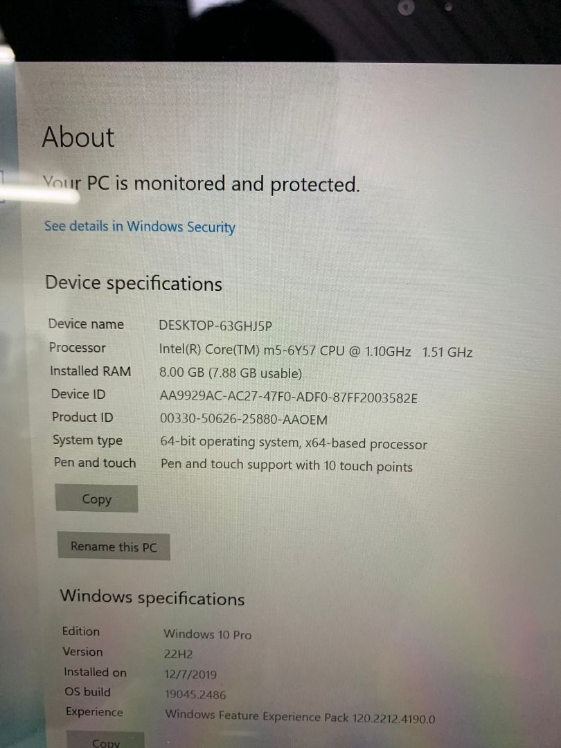 HP Tablet Elite X2 1012 G1 Business Detachable 2-in-1 12 FHD IPS ...