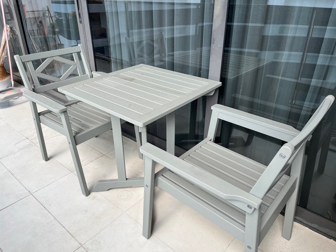 IKEA BONDHOLMEN outdoor furniture, Furniture & Home Living, Outdoor ...